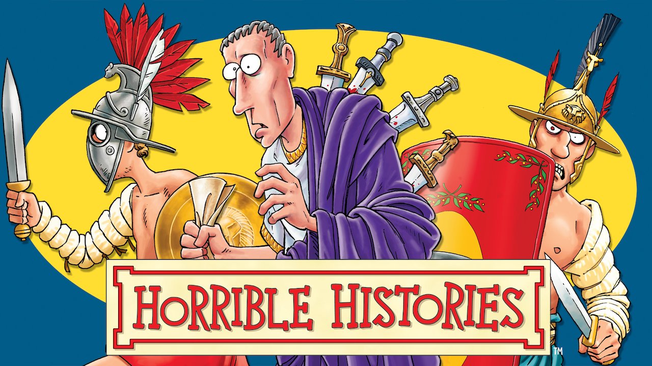 Horrible Histories Roman Group Wallpaper