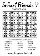 School Friends Wordsearch - Scholastic Shop