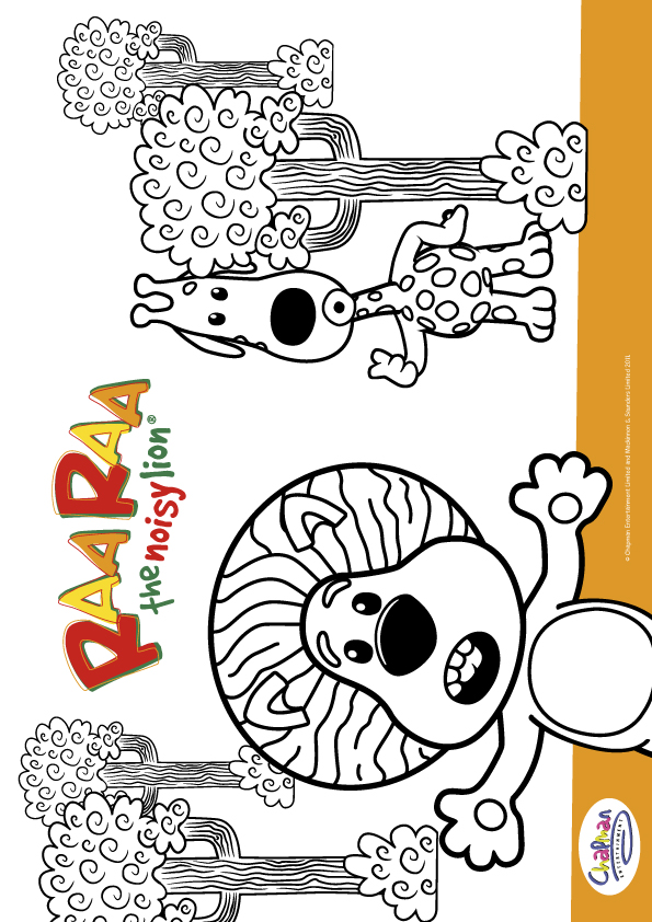 Colour Raa Raa the Noisy Lion - Scholastic Kids' Club