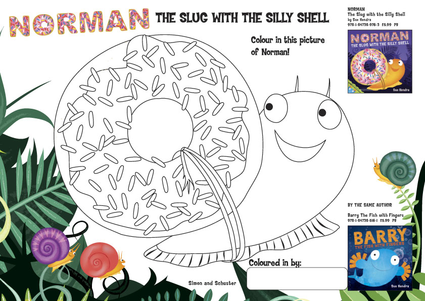 Norman Colouring - Scholastic Kids' Club