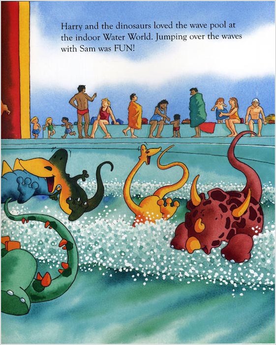 Harry and the Dinosaurs: Harry and the Dinosaurs Make a Splash ...